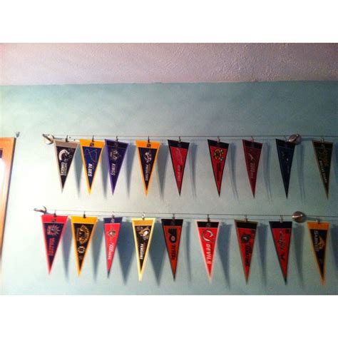 College Pennant Wall Decor