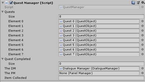 C Quest UI Display In Unity 2D Game Development Stack Exchange