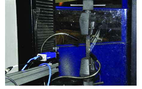 Experimental Set Up For Tensile Tests With A Dic System For