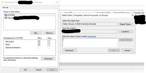 Windows Finding Associated Private Key For A Ssl Tls Certificate Using Powershell Stack Overflow