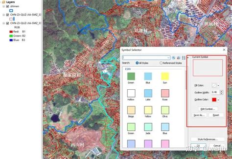 Arcgis出图设置流程 知乎