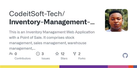 GitHub CodeitSoft Tech Inventory Management System With POS This Is An Inventory Management