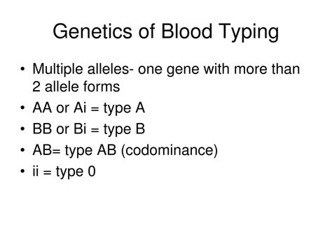 Ppt Topic Blood Typing Powerpoint Presentation Free Download Id