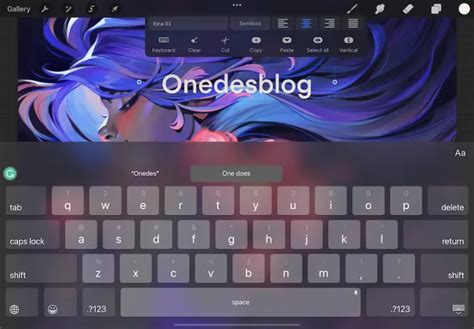 How To Install And Use Custom Fonts In Procreate Onedesblog