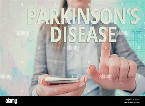Handwriting Text Writing Parkinsons Disease Conceptual Photo Chronic