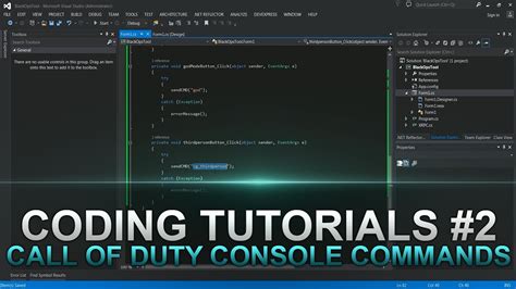 Jtag Coding Tutorials 2 Call Of Duty Console Commands Youtube