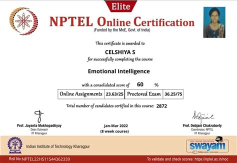 Celshiya Savariraj On Linkedin Emotionalintelligence Certificationachieved Personalgrowth