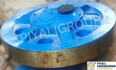 Power Coated Steel Rotary Kiln Thrust Roller Assembly At Best Price In