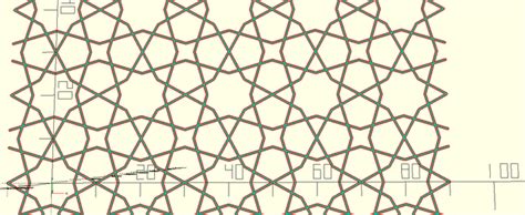 openscad rendering of a design from the great mosque of cordoba r