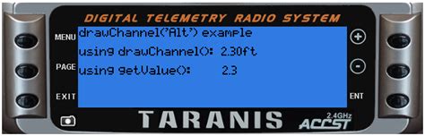Lcd DrawChannel X Y Source Flags OpenTX Lua Reference Guide