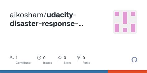 GitHub Aikosham Udacity Disaster Response Pipeline
