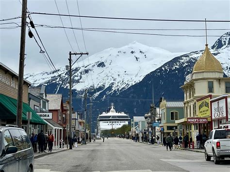 A Self Guided Walking Tour Of Skagway Alaska Map Included The