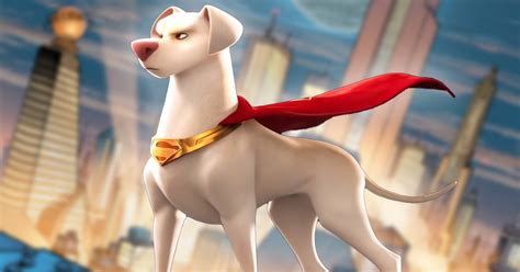 Download Dc League Of Super Pets Krypto Dog Wallpaper