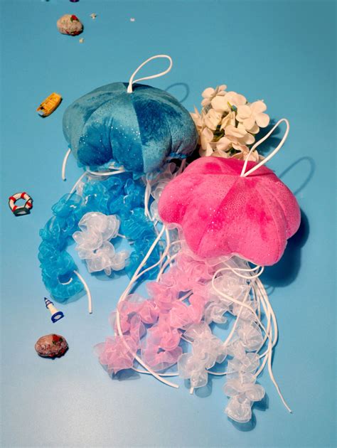 더샵토이 핸드메이드 신생아모빌 해파리 봉제인형 위시버킷