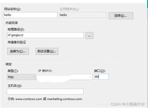 使用vs2022发布后端接口，创建本地iis服务器，并且能通过外网能访问到你的端口vs开发后端接口 Csdn博客