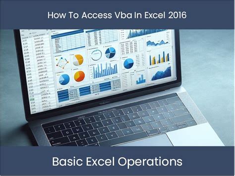 Excel Tutorial How To Access Vba In Excel 2016 Excel