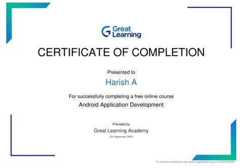 Harish Arumugam On Linkedin Greatlearning Androidappdevelopment