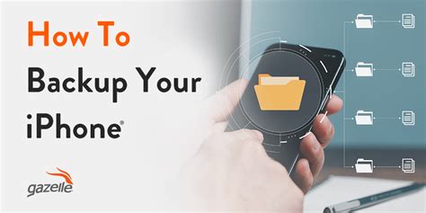 How To Backup Your Iphone Gazelle The Horn