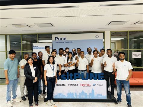 Sap Sappune Sapcommunity Saplabspune Sapinsidetrack2024 Primus Techsystems Private Limited