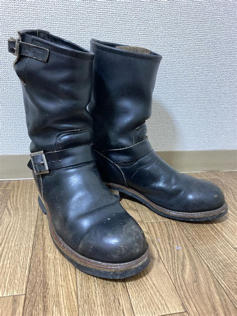 Redwingレッドウイング 2268 Pt91エンジニアブーツ 8d ブラック メルカリ