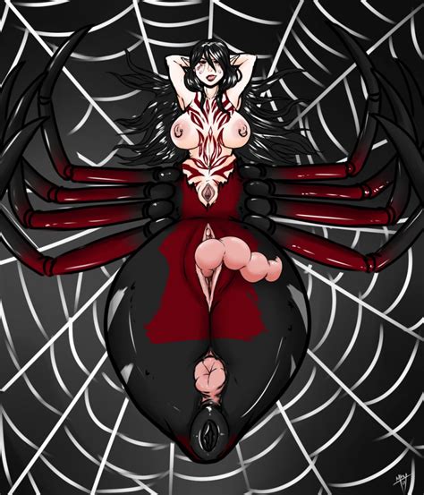 Rule 34 Areola Black Hair Breasts Clitoris Drider Female Large