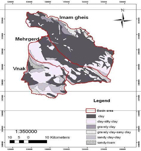 Classes Soil Texture In The Study Area Download Scientific Diagram