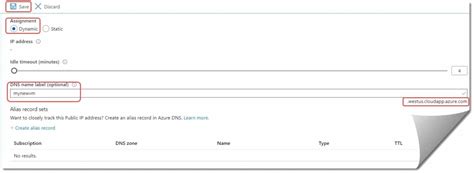 Azure VM FQDN Azure Lessons