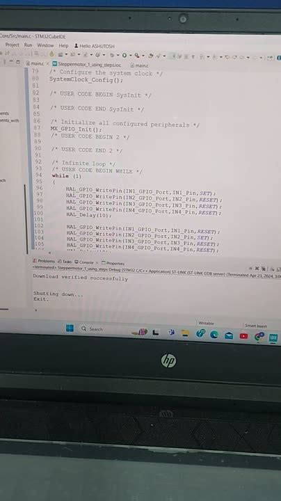 ashutosh dehury on linkedin stm32microcontroller project18