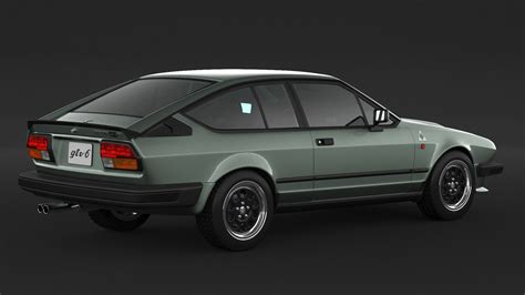 Alfa Romeo Alfetta Gtv6 3d Model Cgtrader