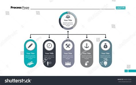 Creative Tree Diagram Slide Template Stock Vector Royalty Free