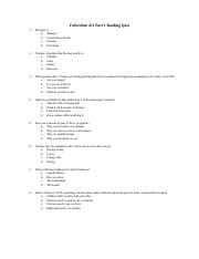 Comprehensive Reading Quizzes For Fahrenheit Parts And Course Hero