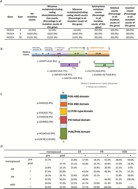A Frequencies Of Detected Mutations In Different Exons B Mutation