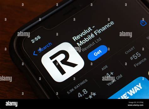 The Revolut App Is Displayed In The App Store On An Iphone Revolut Is A Global Neobank And