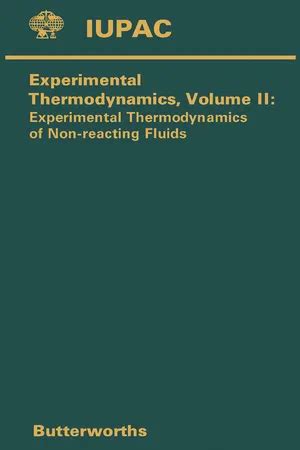 PDF Experimental Thermodynamics By B Le Neindre