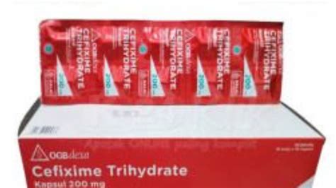 Cefixime Dosis Manfaat Efek Samping Dan Aturan Pakainya Primaya Hospital
