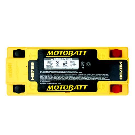Motobatt Mb7bb Agm Battery Reliable Power For Motorcycles And Atvs