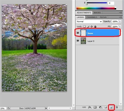 Snow Effect In Photoshop How To Create Snow Effect In Photoshop