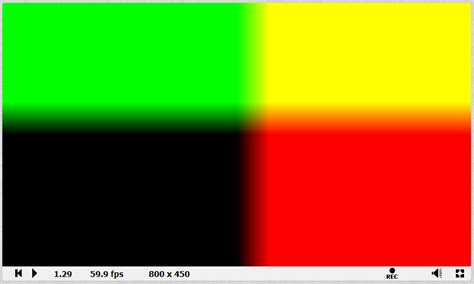 Glsl Shadertoy Fragcoord Vs Iresolution Vs Fragcolor Stack Overflow