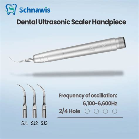 Schnawis Dental Ultrasonic Scaler Handpiece Air Scaler Handpiece Sonic