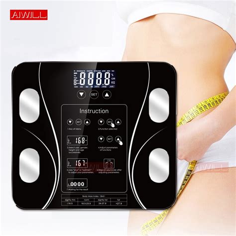 Aiwill Bathroom Scales Led Screen Body Grease Elec Vicedeal