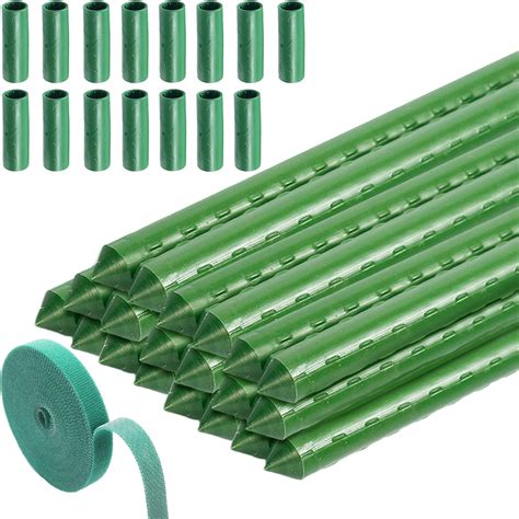 Garden Stakes 16 20pcs 0 43 Inch Diameter Plant Stakes For Indoor Outdoor Plants