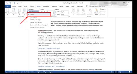 How To Add Line Numbers In MS Word Step By Step Pics