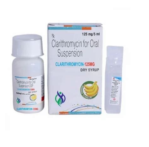 Clarithromycin 500 Mg 125 Mg 5 Ml At Rs 2000 Box In Pune Id 2853287224388