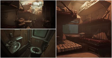 a ue5 powered horror game prototype set in a soviet era train