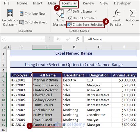 How To Create Named Range In Excel Suitable Methods ExcelDemy