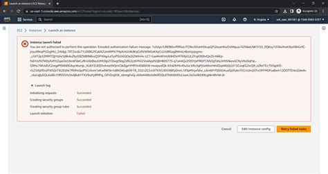 Unable To Launch Amazon Ec2 Instance In Playground Aws Kodekloud