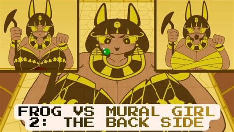 Frog Vs Mural Girl 2 The Back Layer Cute Waifu Mural Girl Anuby Vs