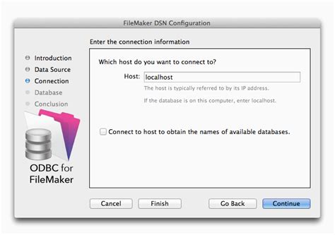 Setting Up A Filemaker Datasource In Design Plugins 65bit Software