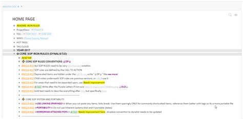 Table Of Content Nav Scroll Tag Variable Or Right Pane Nav H1 To H6 🌟features Dynalist Forum
