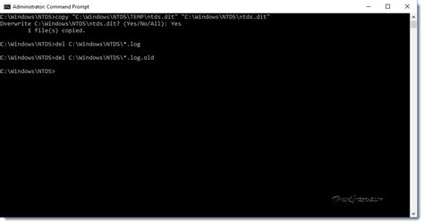 Fixing A Corrupt Domain Controller Stop Code X E IThinkVirtual